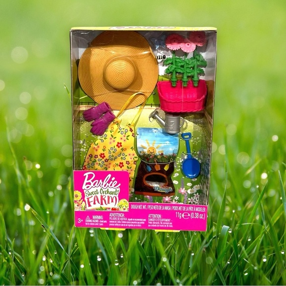 Barbie | Toys | Barbie Sweet Orchard Farm Gardening Playset Accessories ...